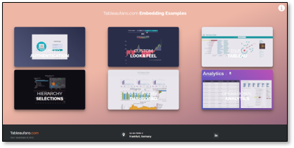tableaufans.com » How to get started with embedding Tableau?