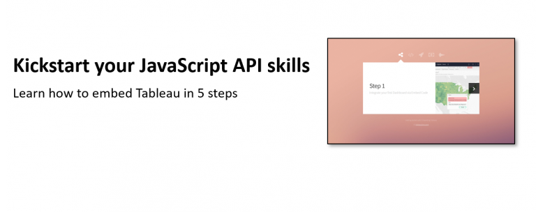 Embedding API - tableaufans.com