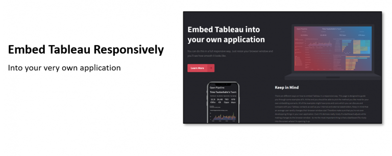 Embedding API - tableaufans.com
